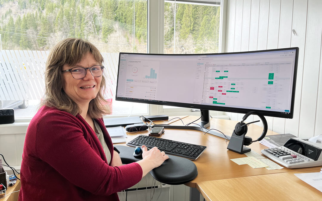 Effektiviserte regnskapsarbeidet med Taskline